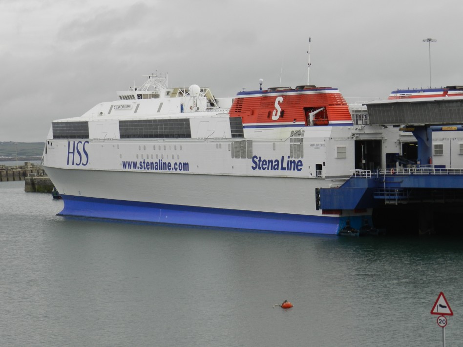 Stena HSS Explorer to Ireland - Motorhome Voyager