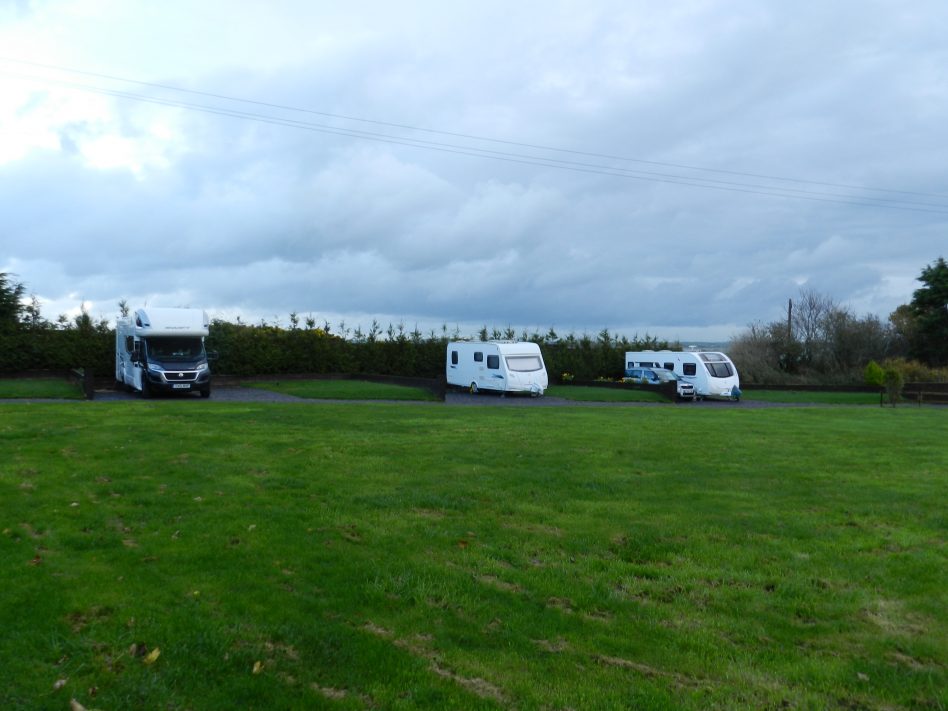Llanfair Bach certificated site, Holyhead - Motorhome Voyager